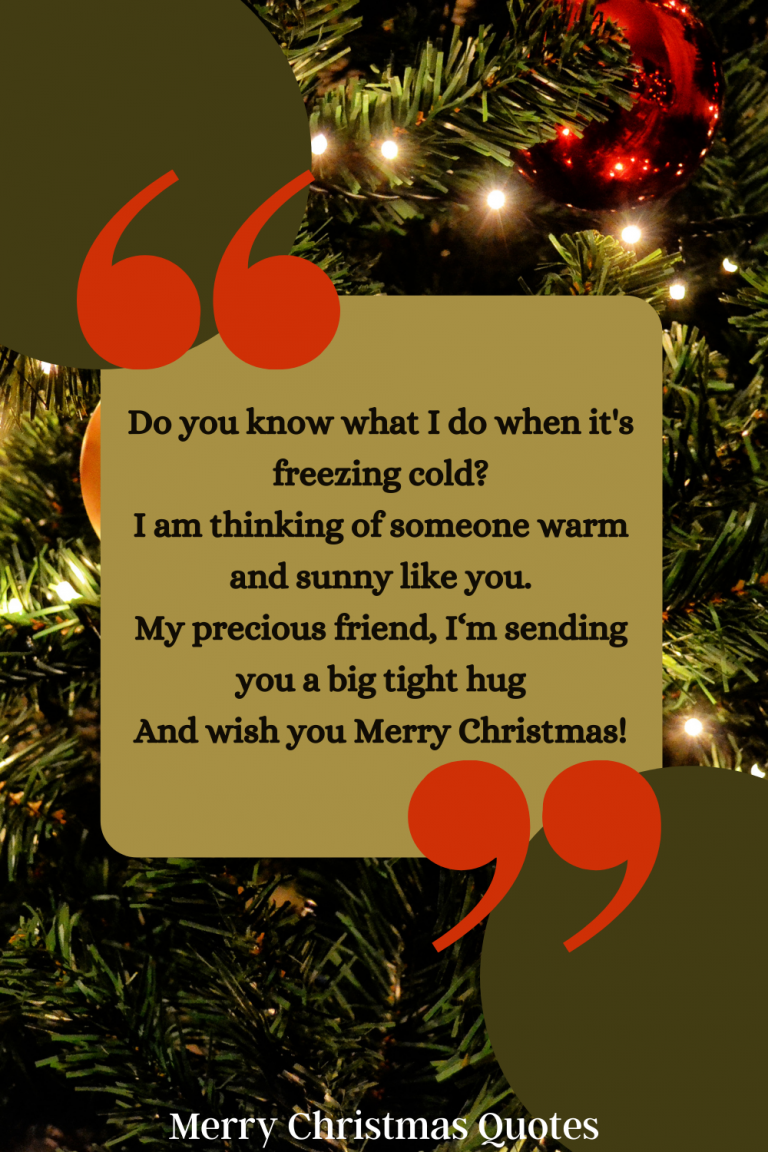 79 Special Christmas Quotes for Friendship ( With Hd Images )