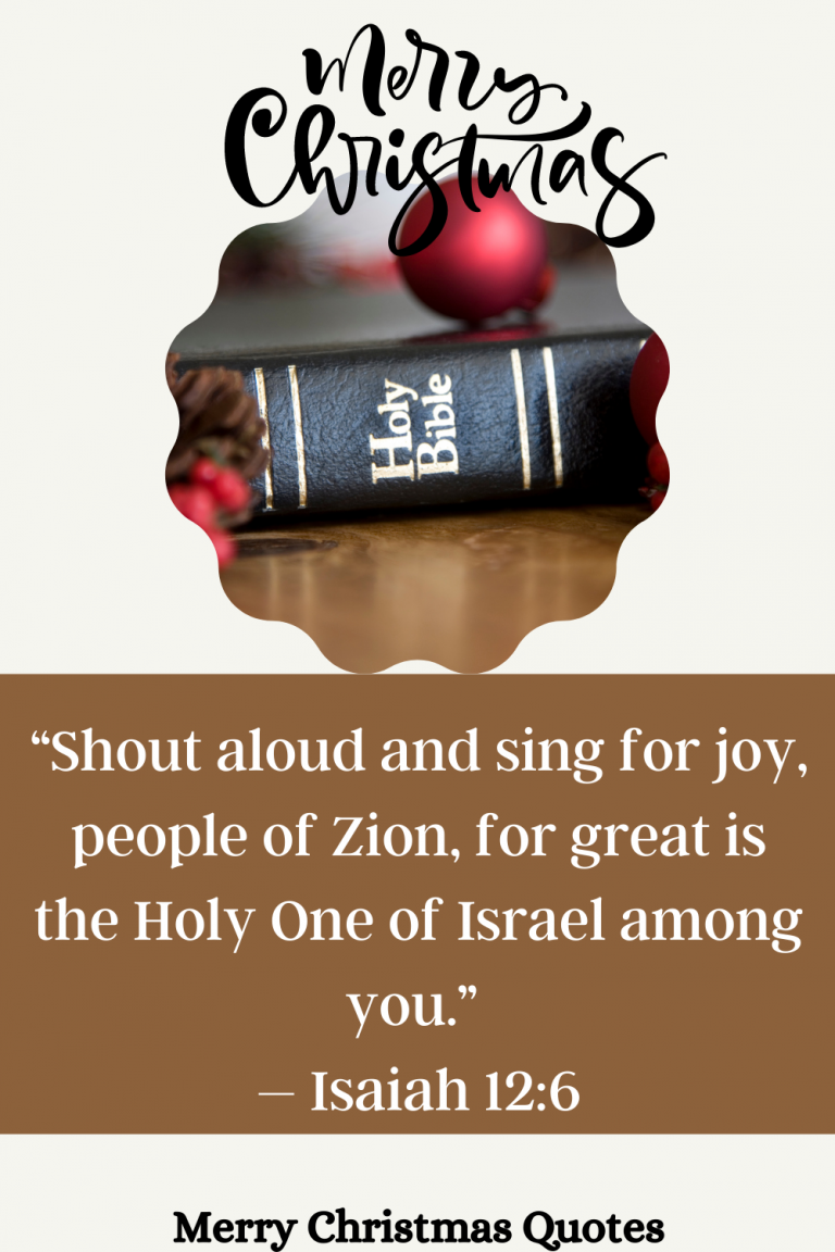 151+ Holy Bible Quotes for Christmas - Merry Christmas Quotes