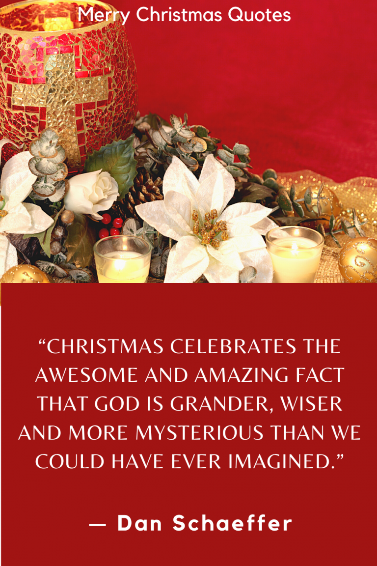 75+ Best Religious Quotes About Christmas 2021